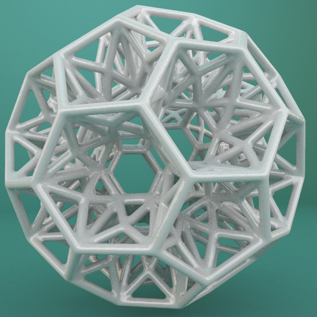 3d Model Geometric Shape