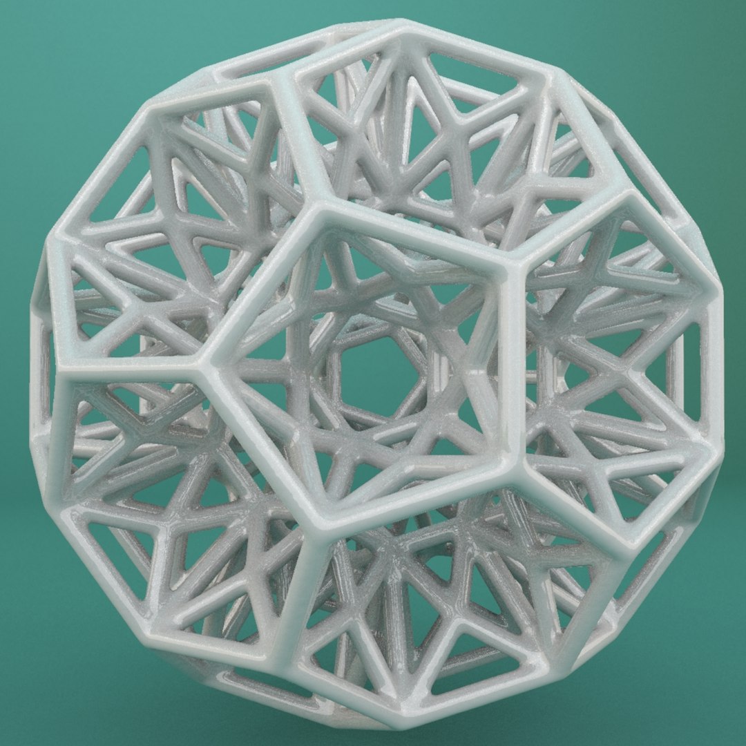 3d Model Geometric Shape