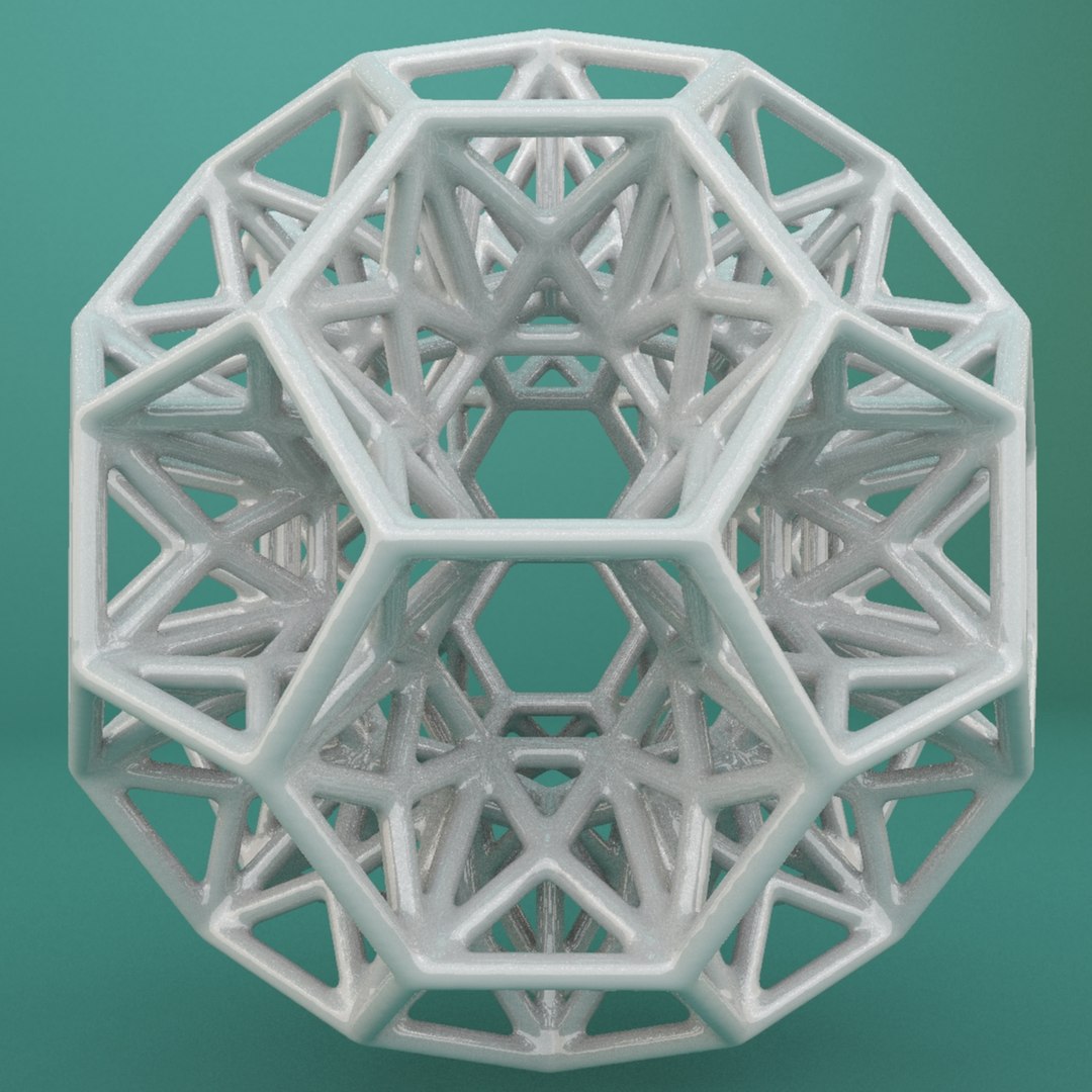 3d Model Geometric Shape