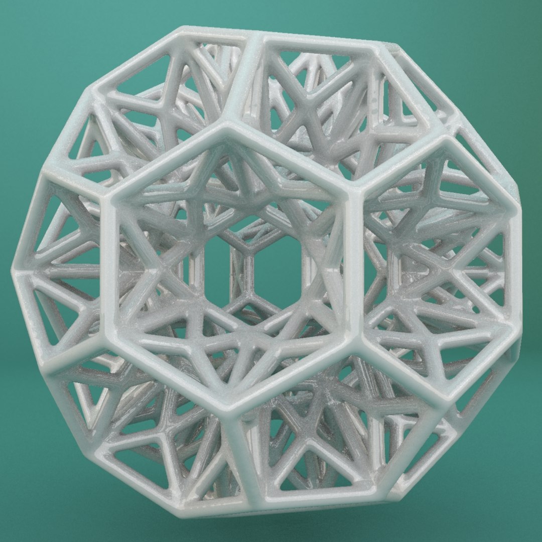 3d Model Geometric Shape