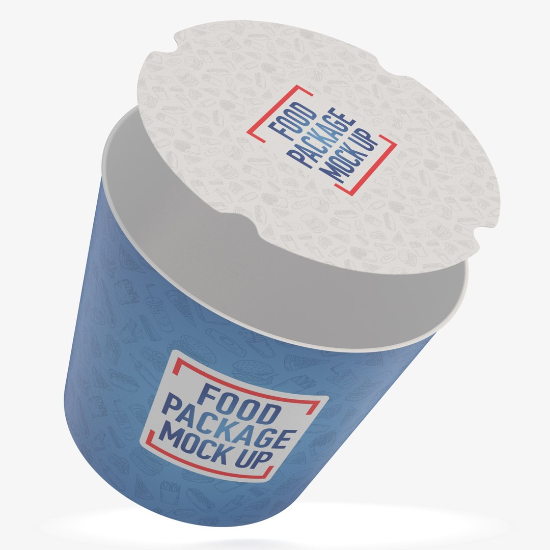 Fast Food Buckets Model - TurboSquid 1332494