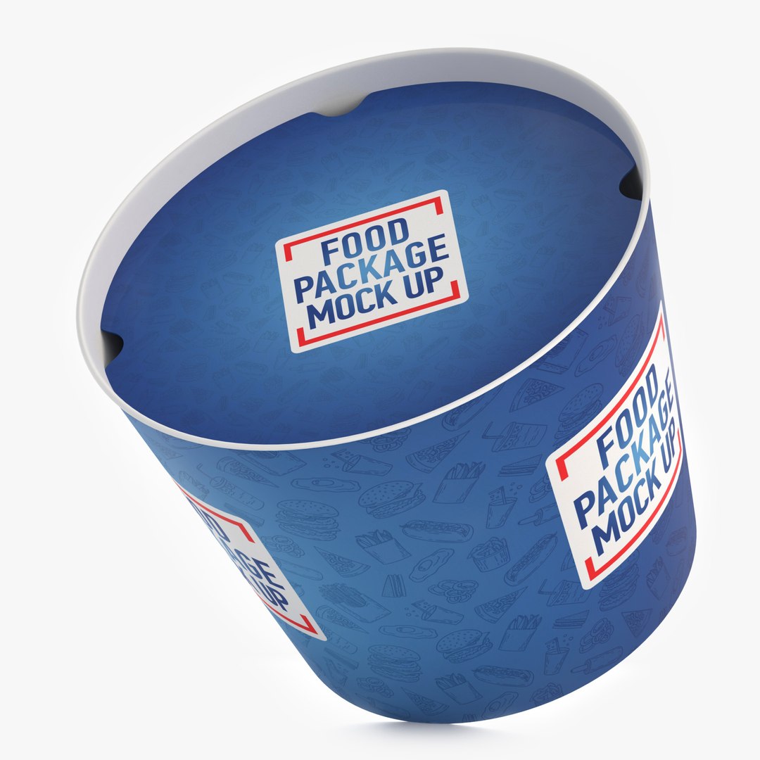 Fast Food Buckets Model - TurboSquid 1332494