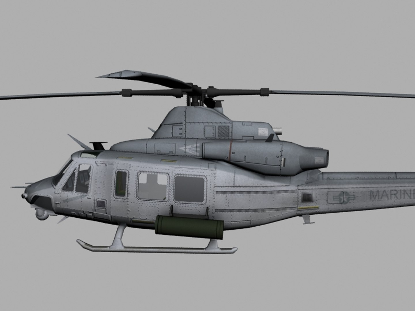 Uh-1y Huey Venom Usmc 3ds