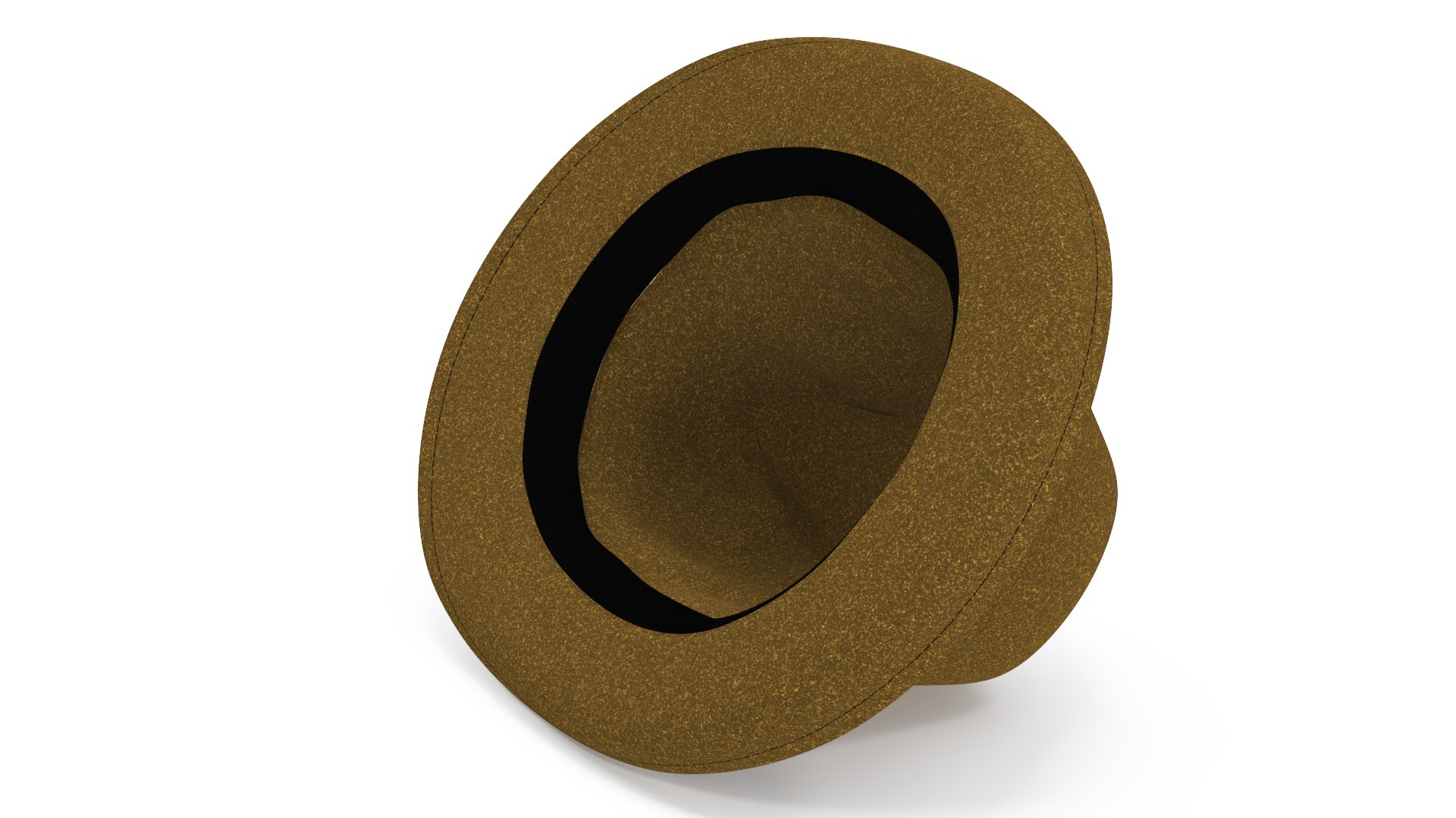 3D Classic Fedora Hat For Men - TurboSquid 2127788