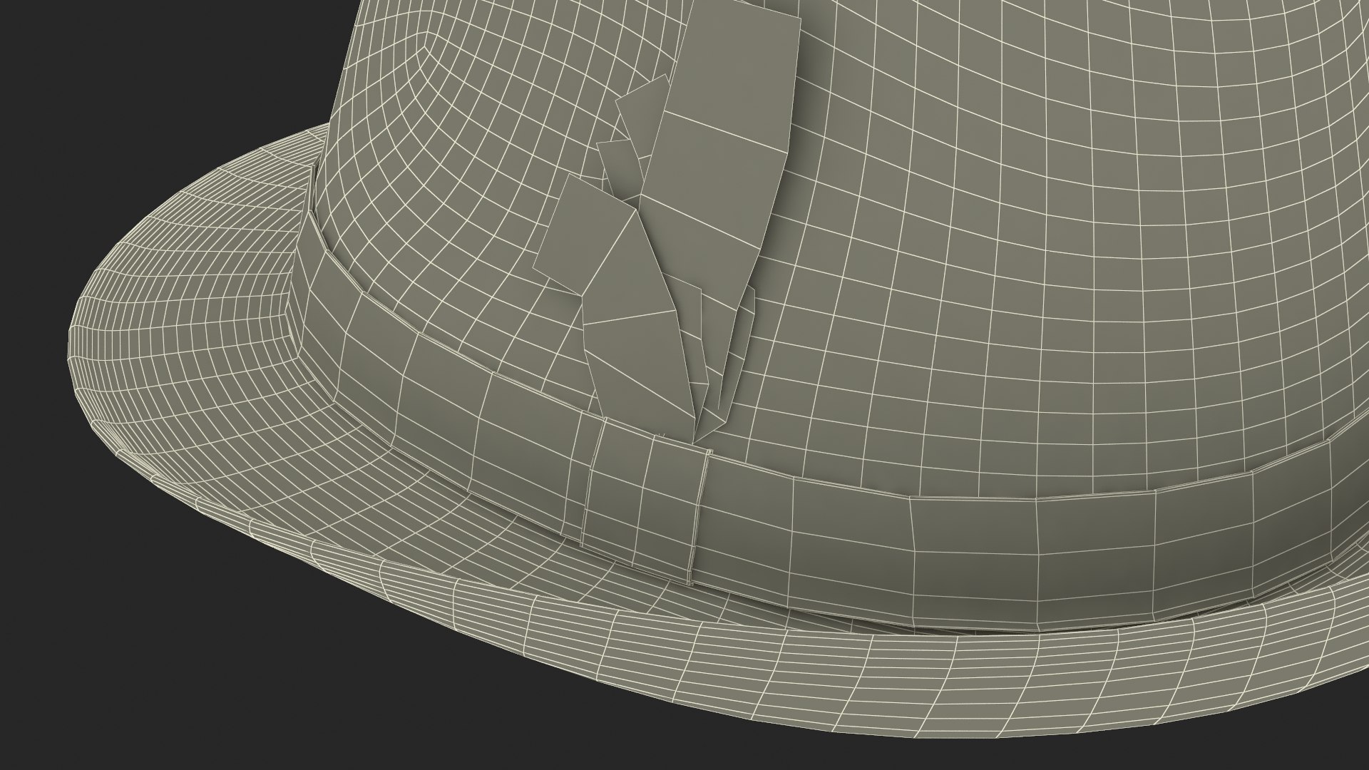 3D Classic Fedora Hat for Men - TurboSquid 2127788