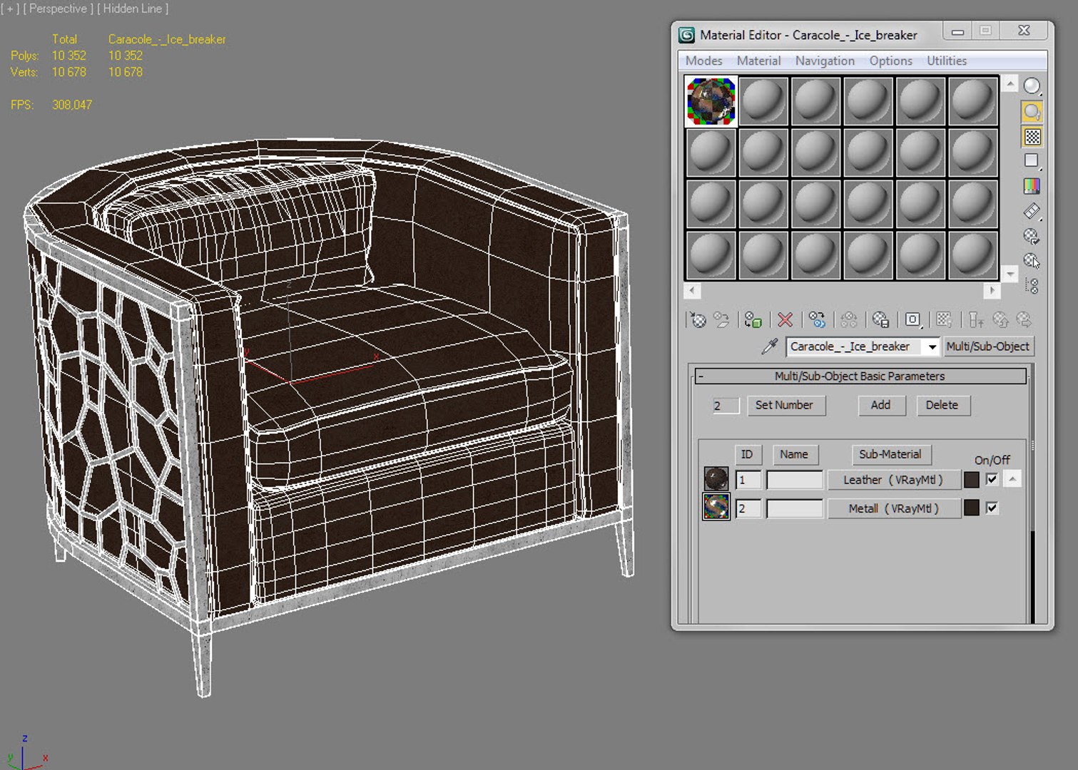3d Model Caracole - Ice Breaker