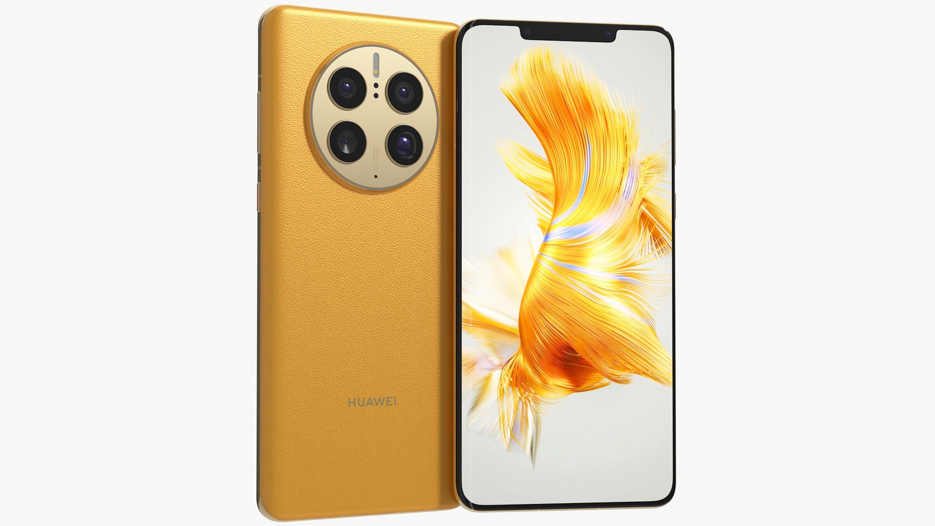 Huawei Mate 50 Pro Orange 3D model - TurboSquid 1972030