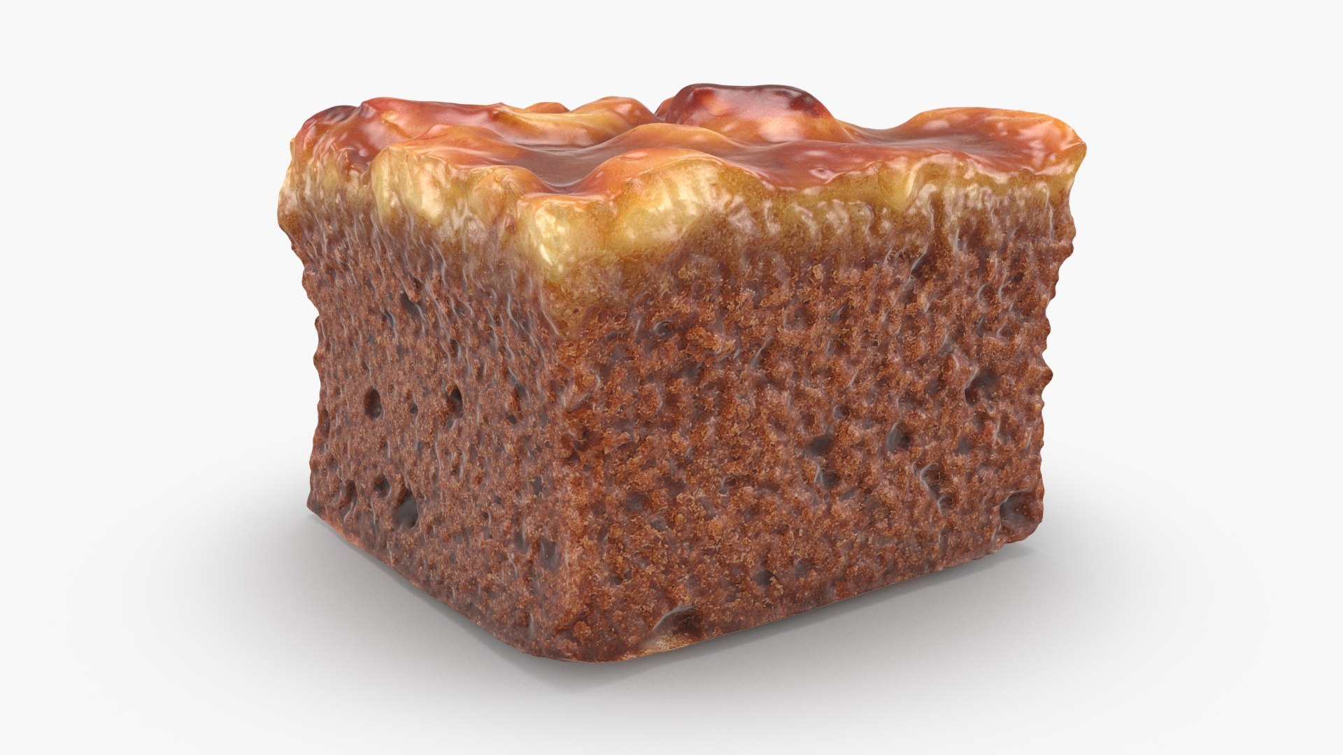 3D Toffee Cake 01 Model - TurboSquid 1912800