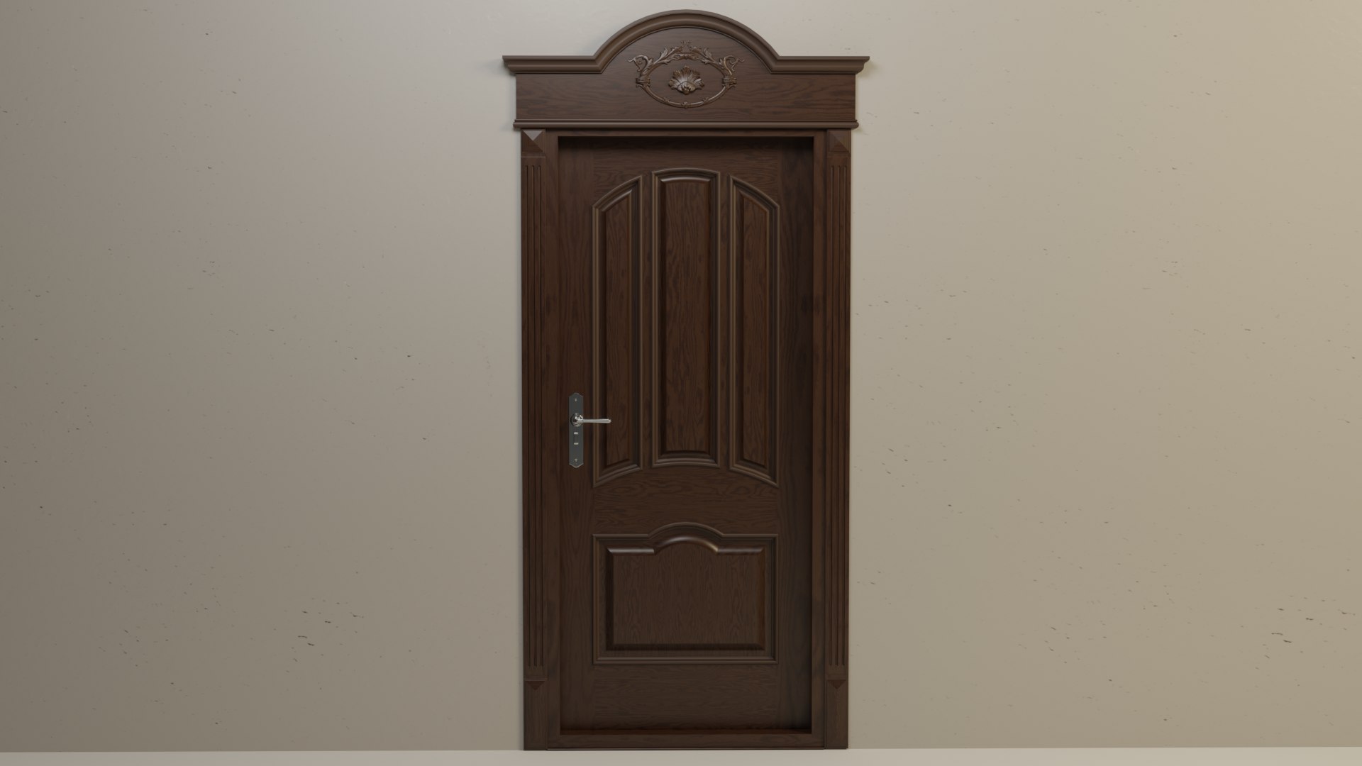 Door Ornaments 3D Model - TurboSquid 1520517