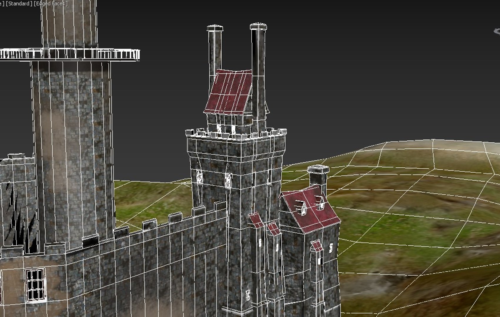 Medieval Castle Lighthouse 3D Model - TurboSquid 1537250
