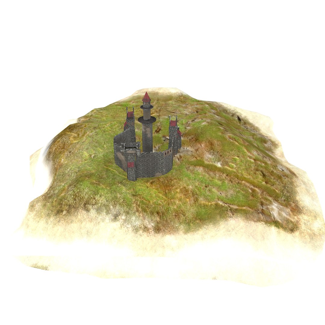 Medieval Castle Lighthouse 3D Model - TurboSquid 1537250