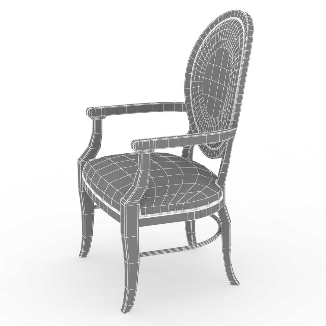 Chair dor-val dining room 3D model - TurboSquid 1525596