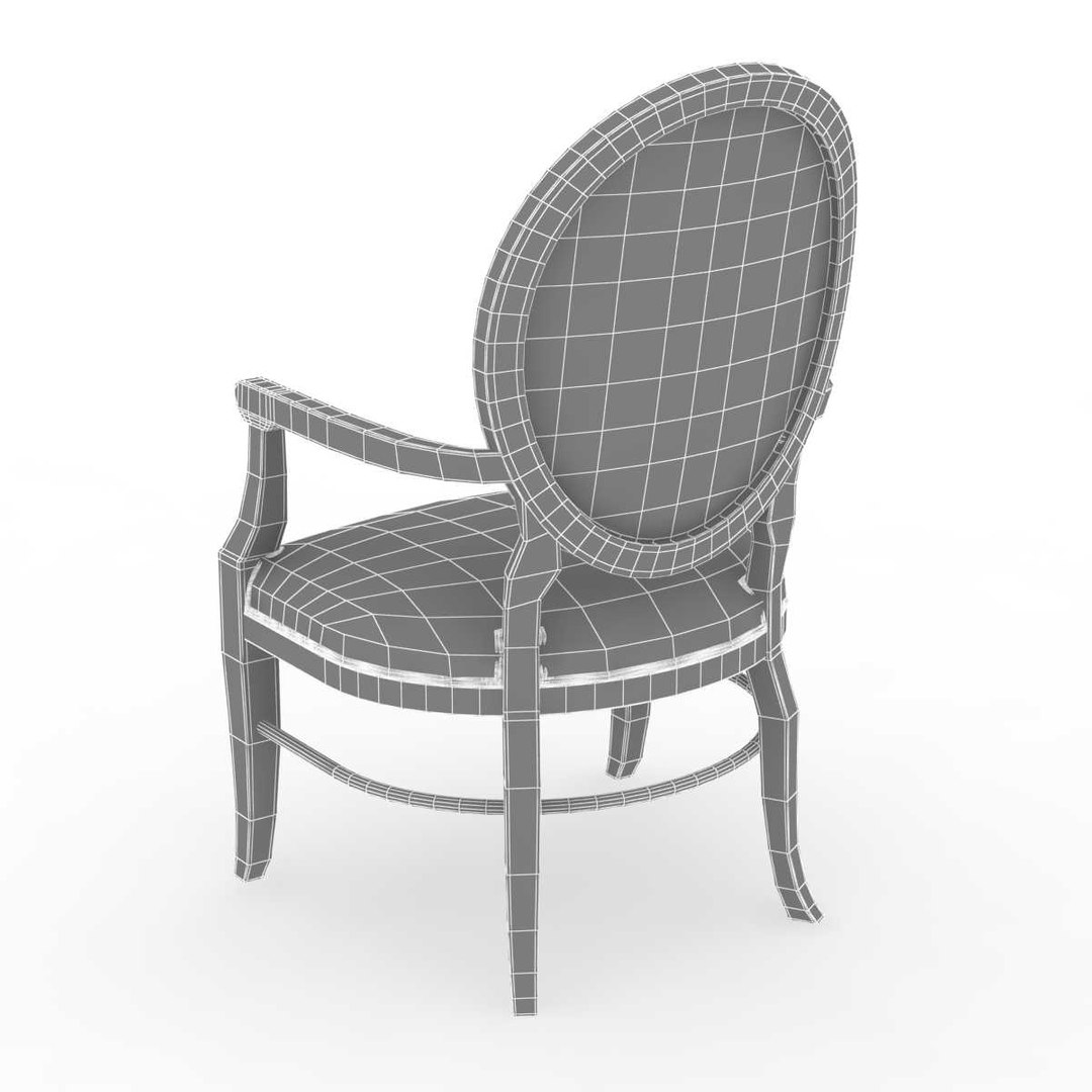 Chair dor-val dining room 3D model - TurboSquid 1525596