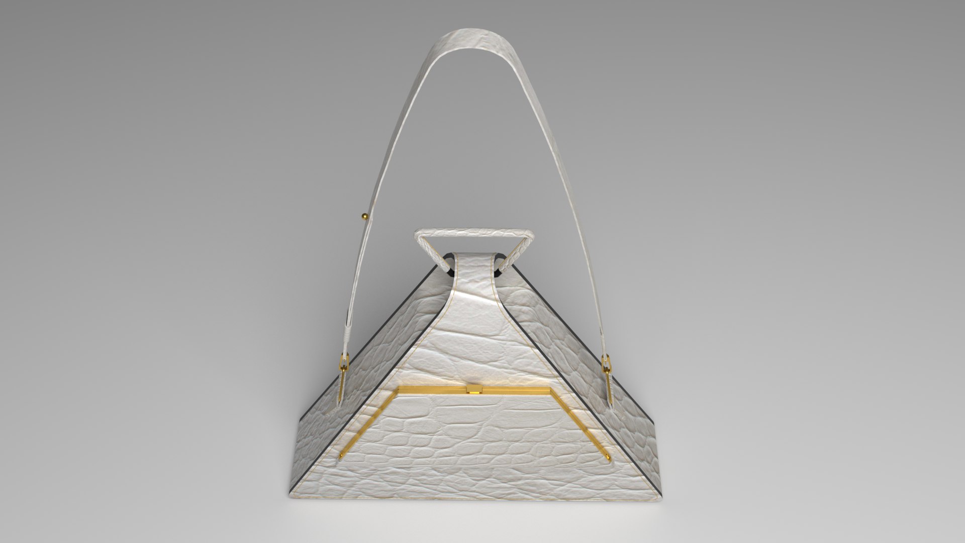 The Triangular Handbag catchy and Luxury 3D model - TurboSquid 1830981