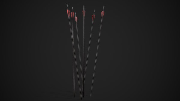 3D model arrow weaponry projectile - TurboSquid 1681386