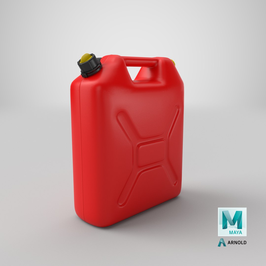 3D Fuel Canister Model - TurboSquid 1930128