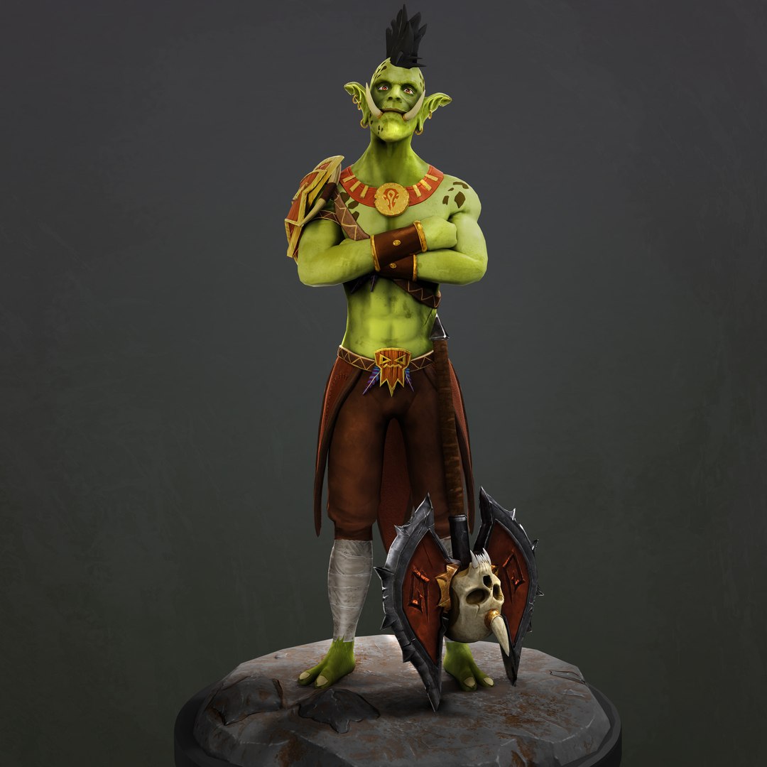 Stylized Troll - Gameready - Rigged Model - TurboSquid 1791993