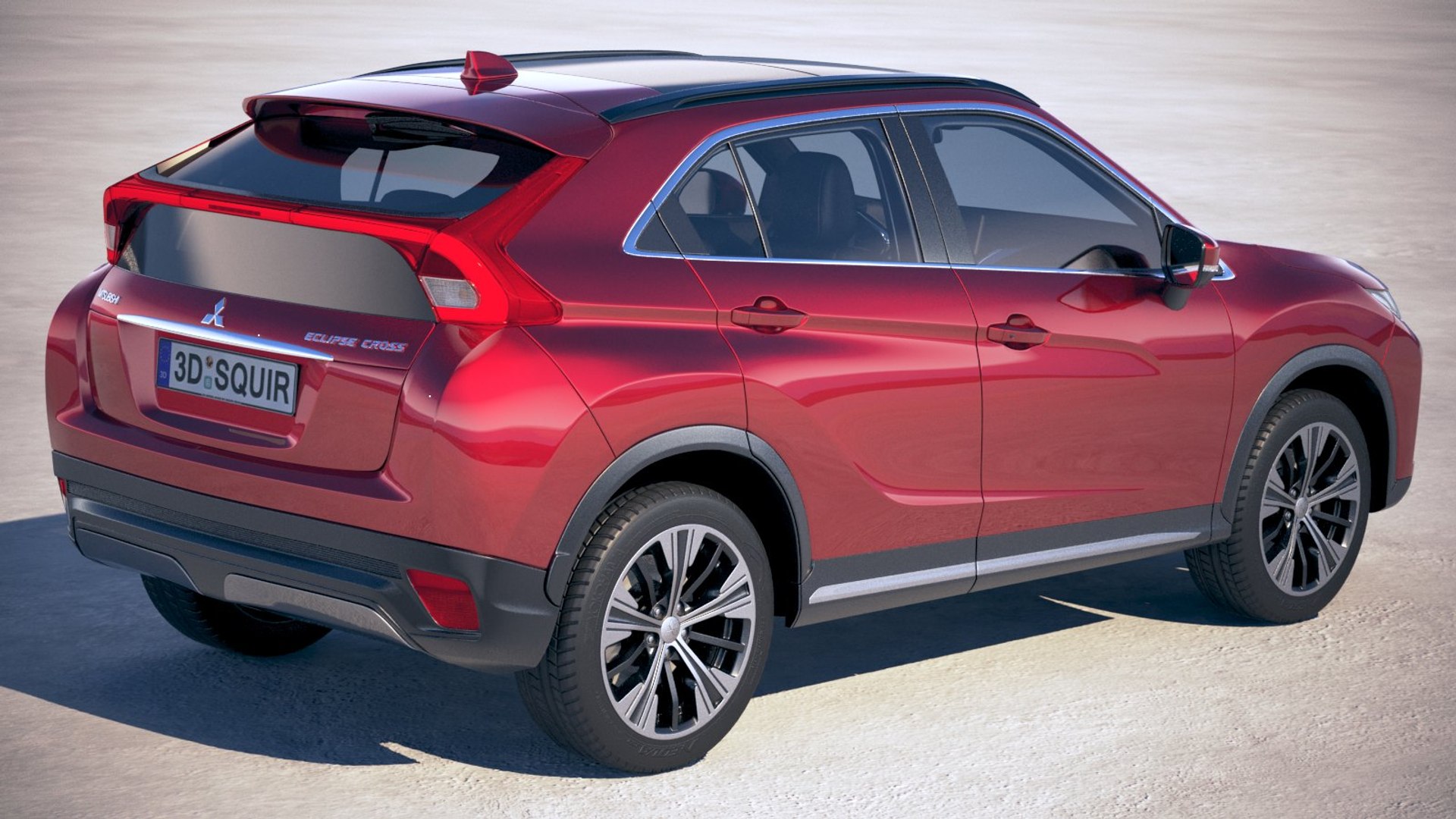 3D Mitshubishi Eclipse Cross Model - TurboSquid 1235133