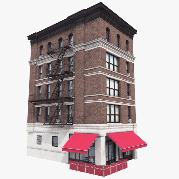 3D model Manhattan Building 09-8K PBR Textures - TurboSquid 1757163