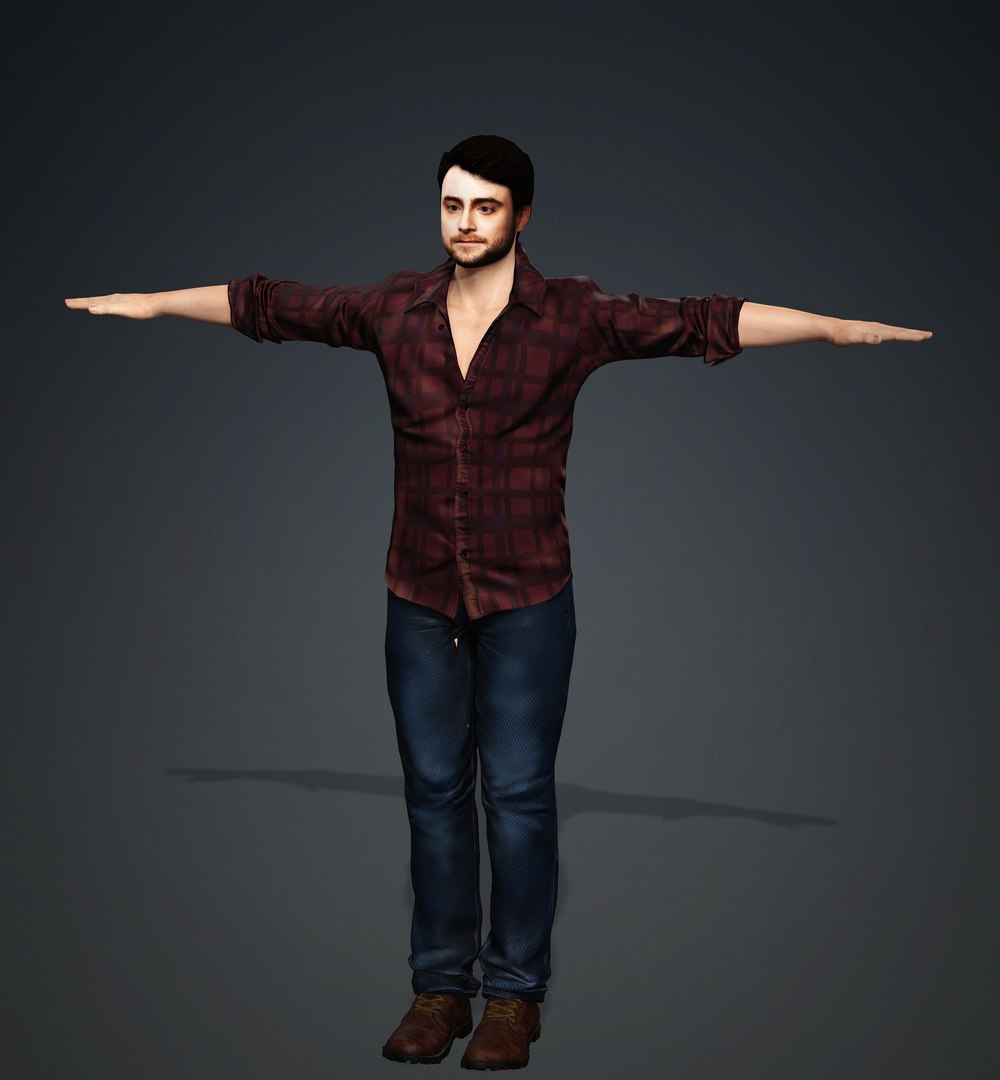 Daniel Radcliffe 3D Model - TurboSquid 2285188