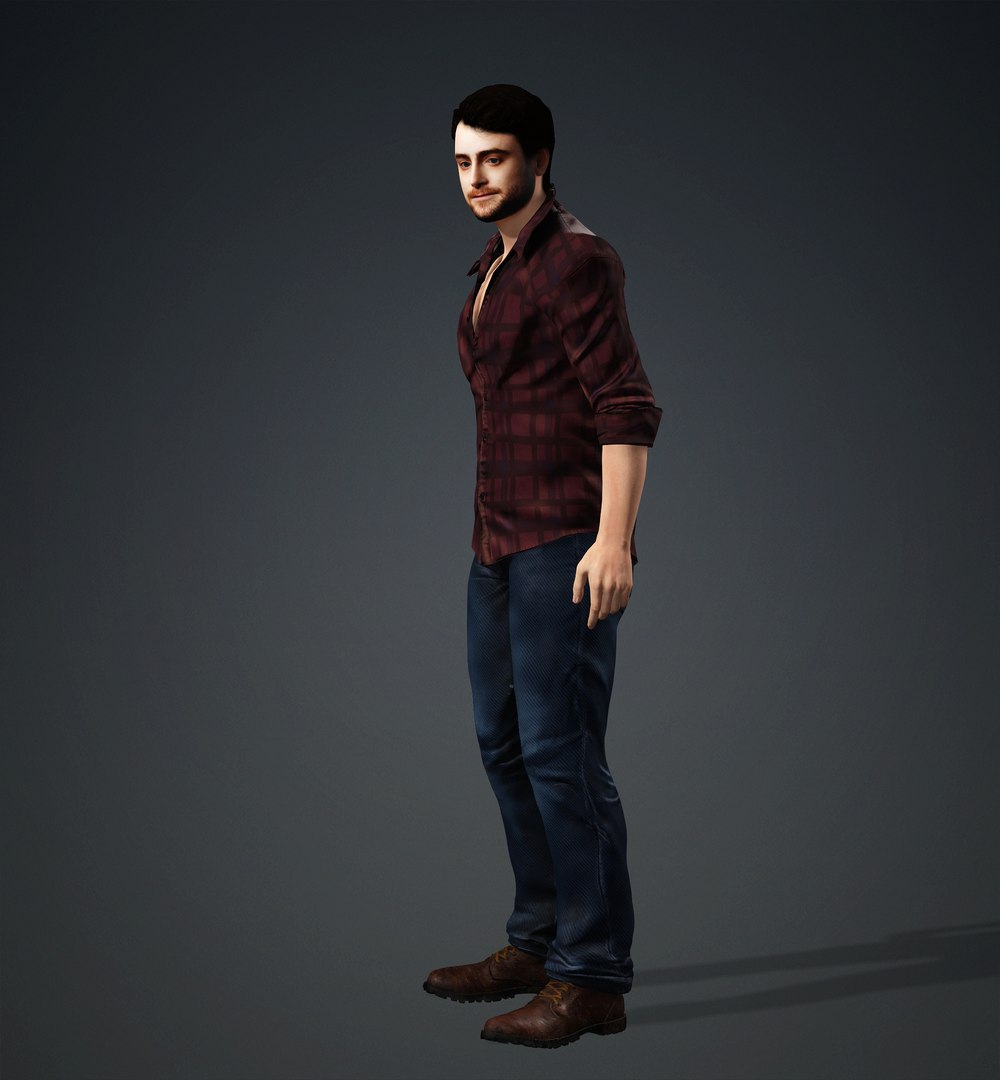 Daniel Radcliffe 3D Model - TurboSquid 2285188
