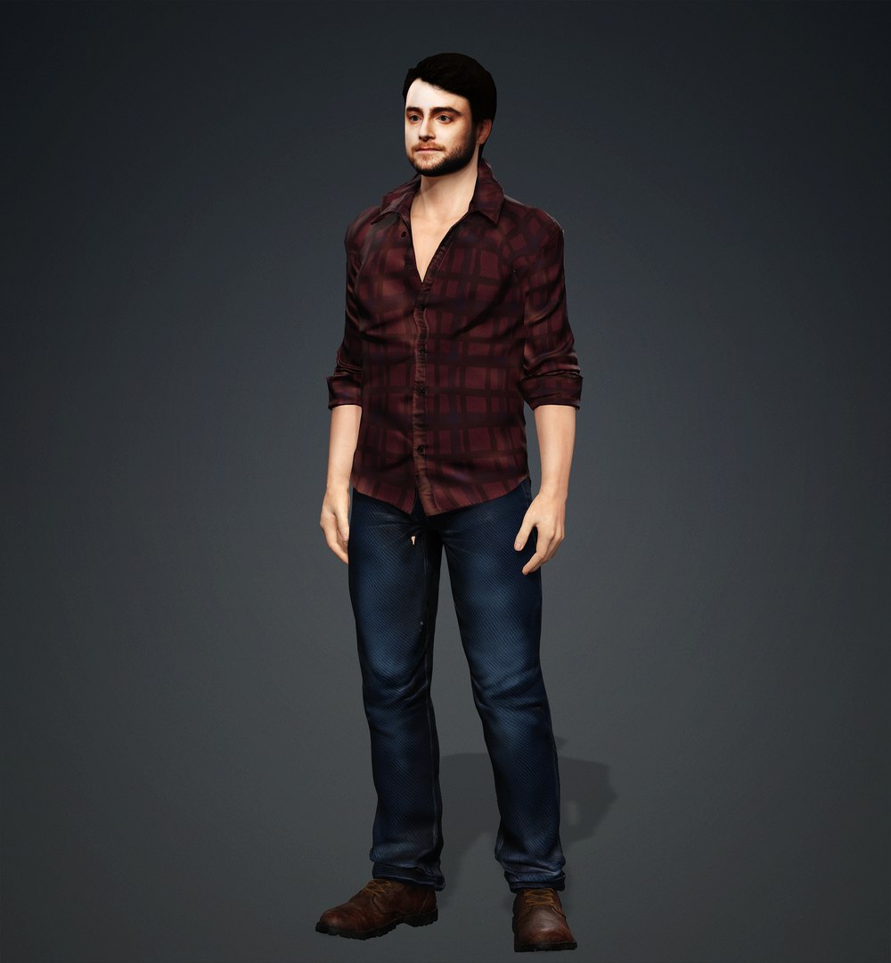 Daniel Radcliffe 3D Model - TurboSquid 2285188