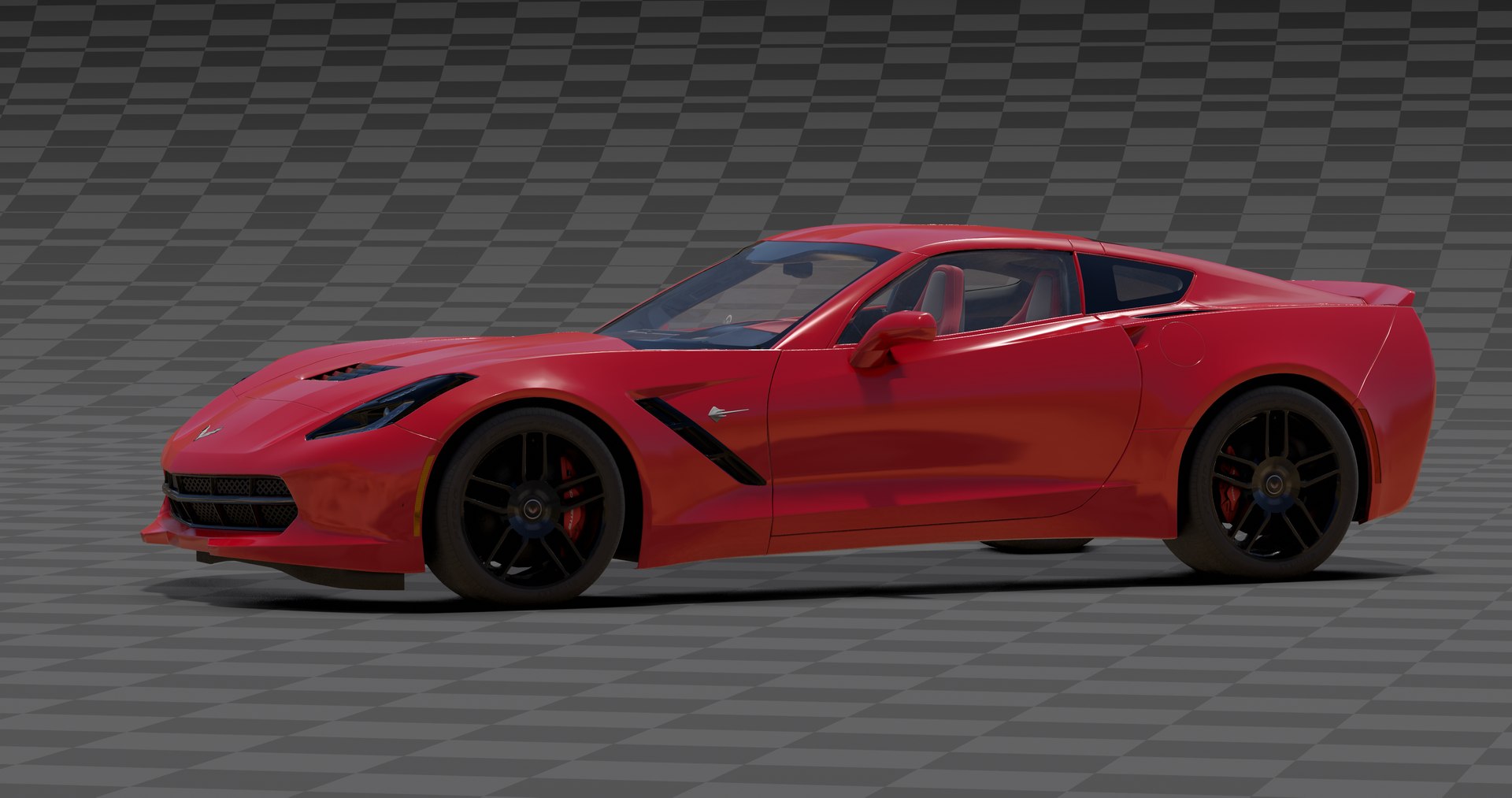 Chevrolet Corvette 3D - TurboSquid 2137863