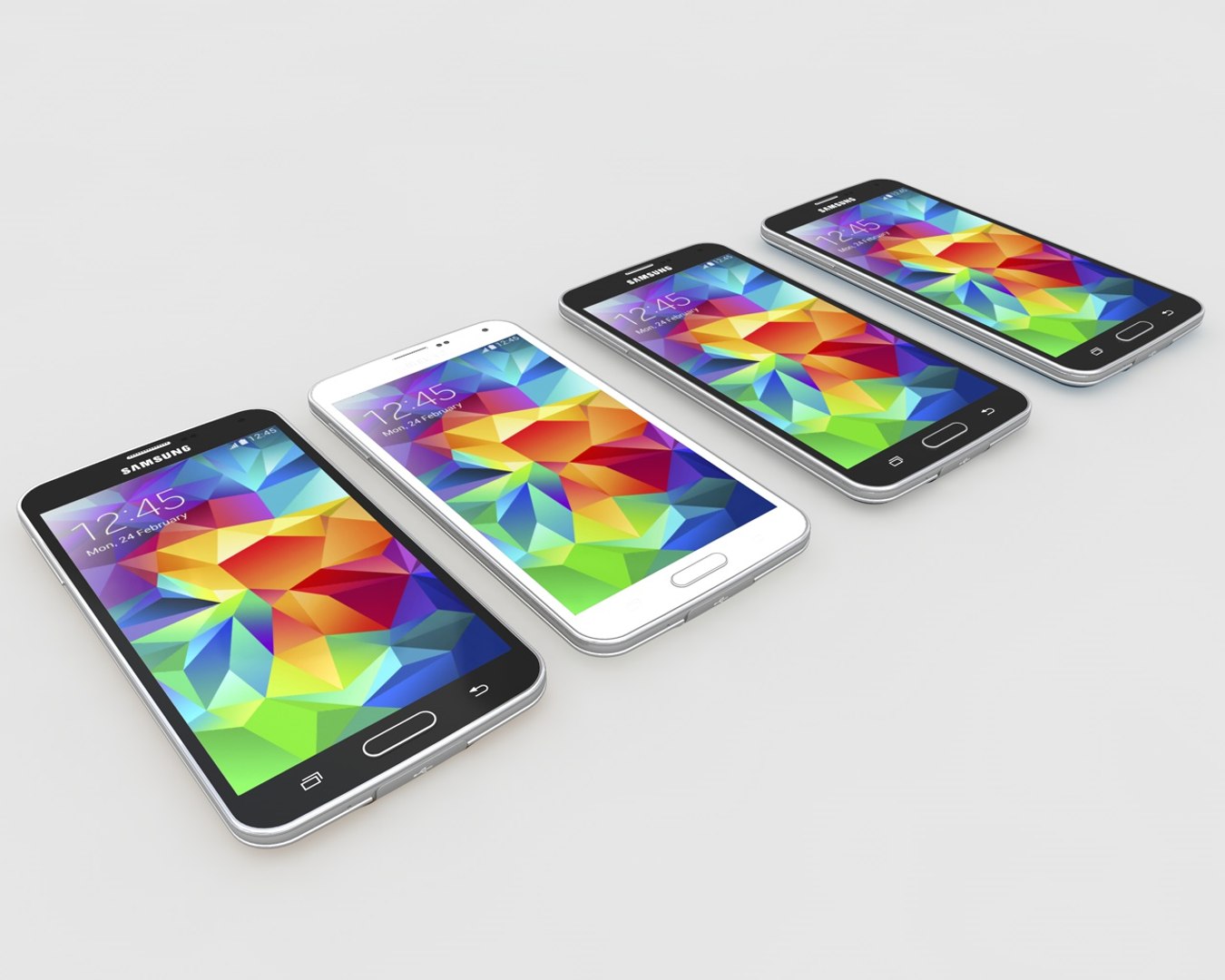 Samsung Galaxy S5 3d Model