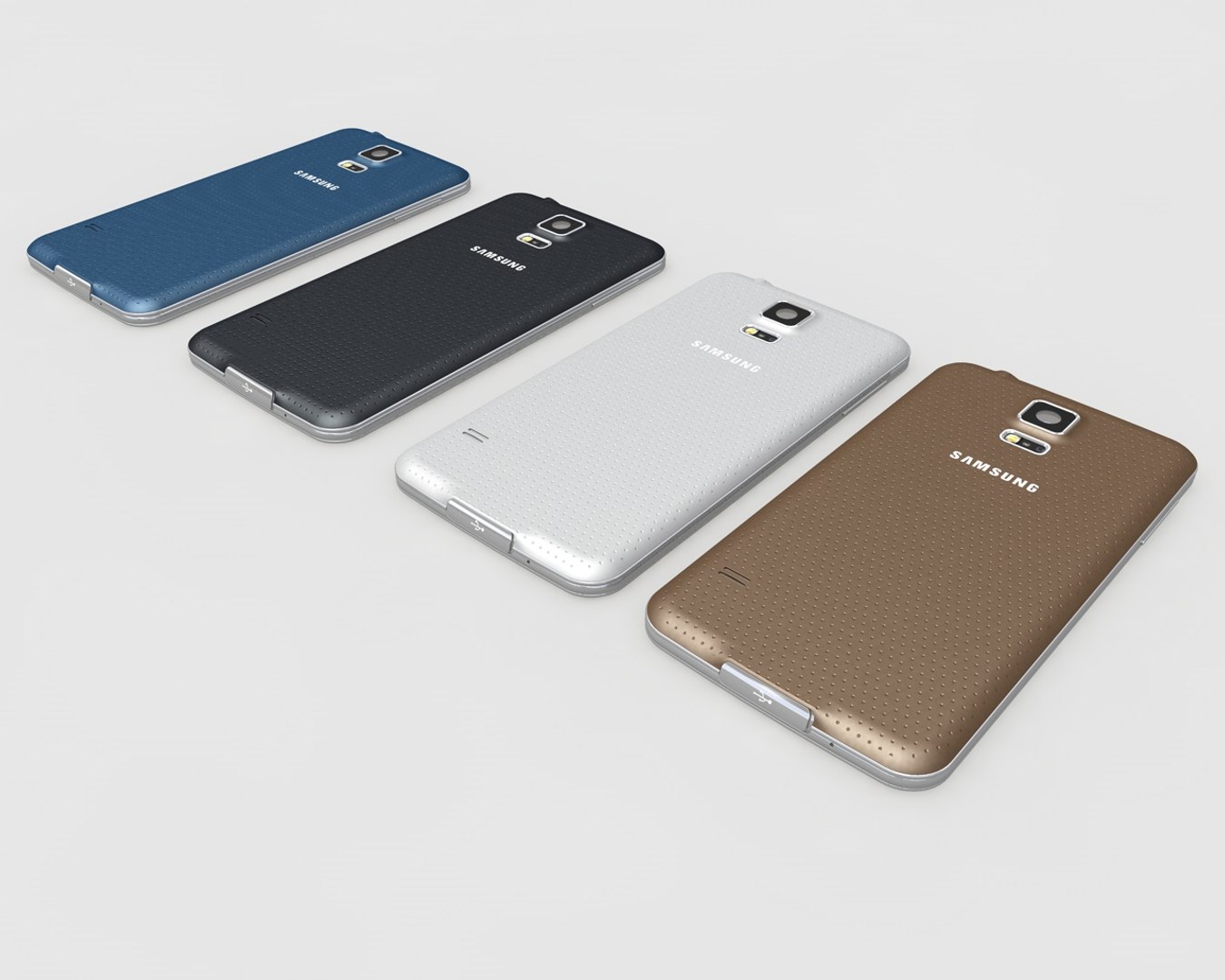 Samsung Galaxy S5 3d Model