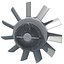 3d engine cooling fan modeled model