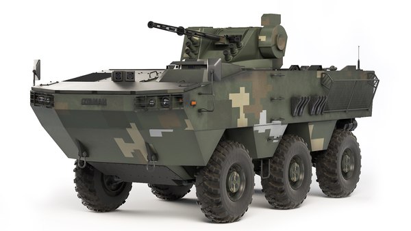 3D BTR Otaman-3 2019 - TurboSquid 1949992