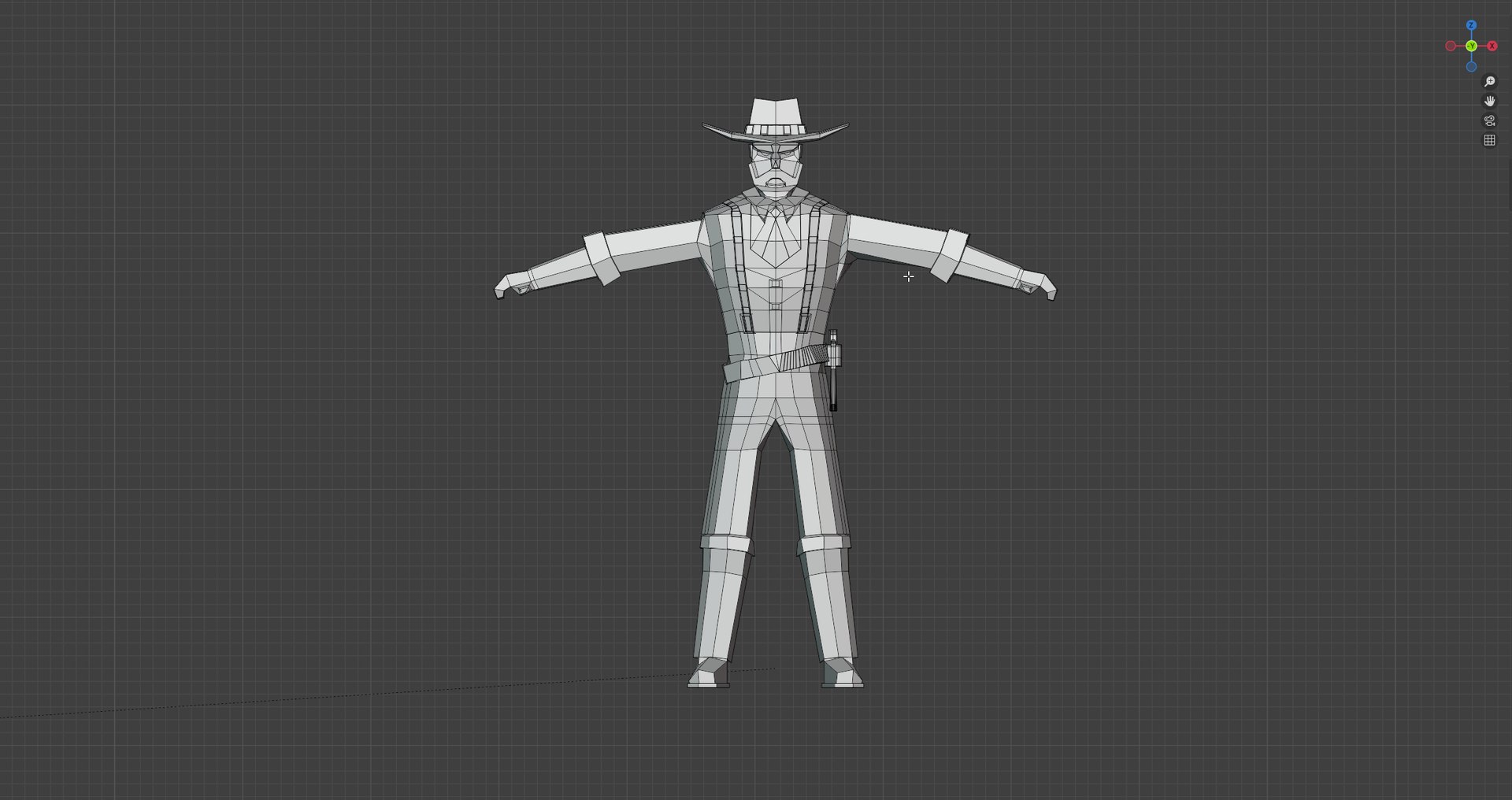Cowboy 3D Model - TurboSquid 2369995