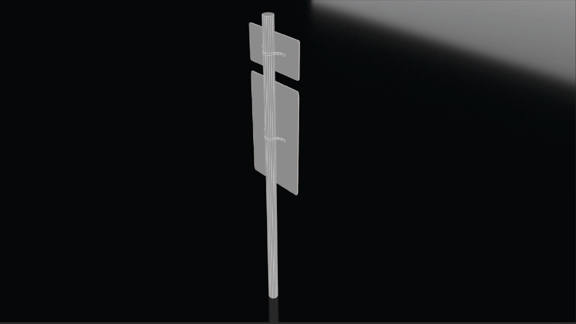 3D Sign Post - TurboSquid 1923226