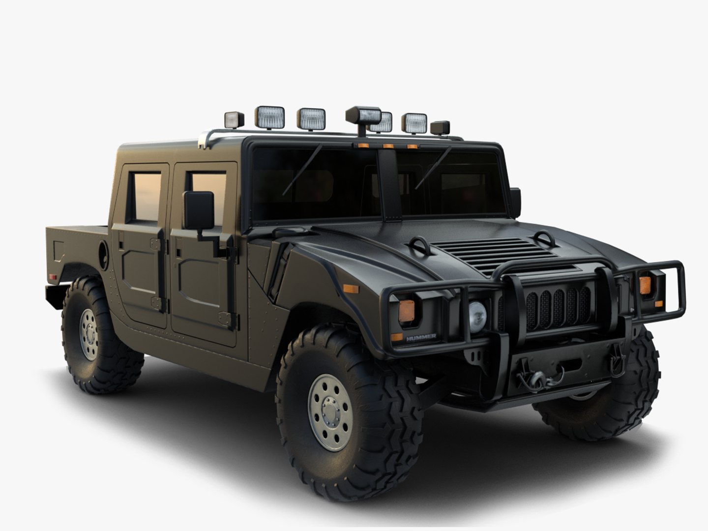 Hummer H1 3D - TurboSquid 1345400