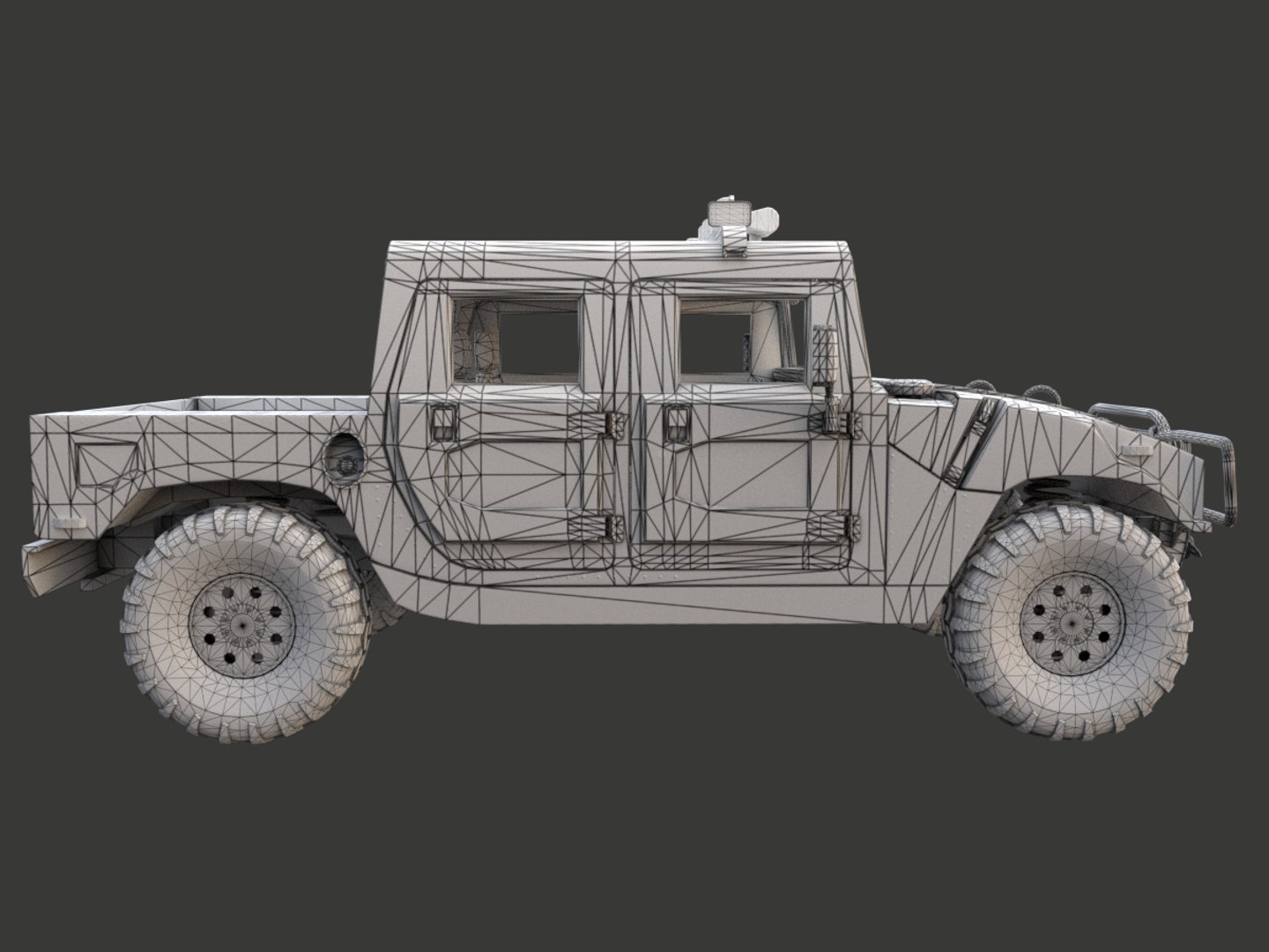 Hummer H1 3D - TurboSquid 1345400
