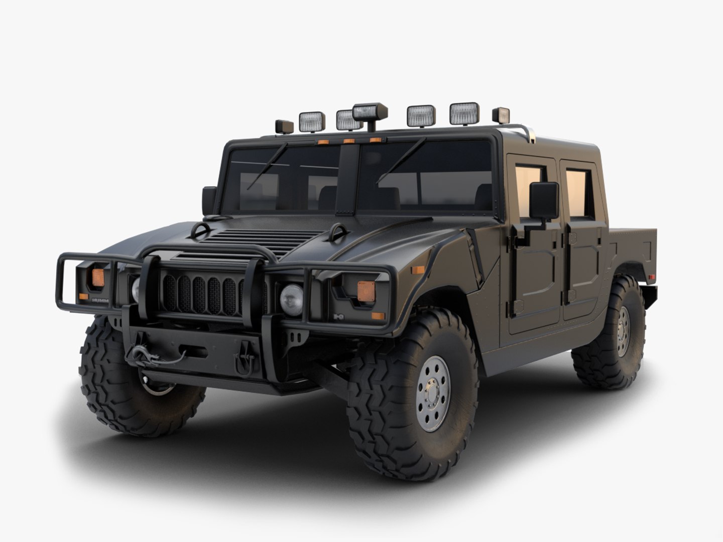Hummer H1 3D - TurboSquid 1345400