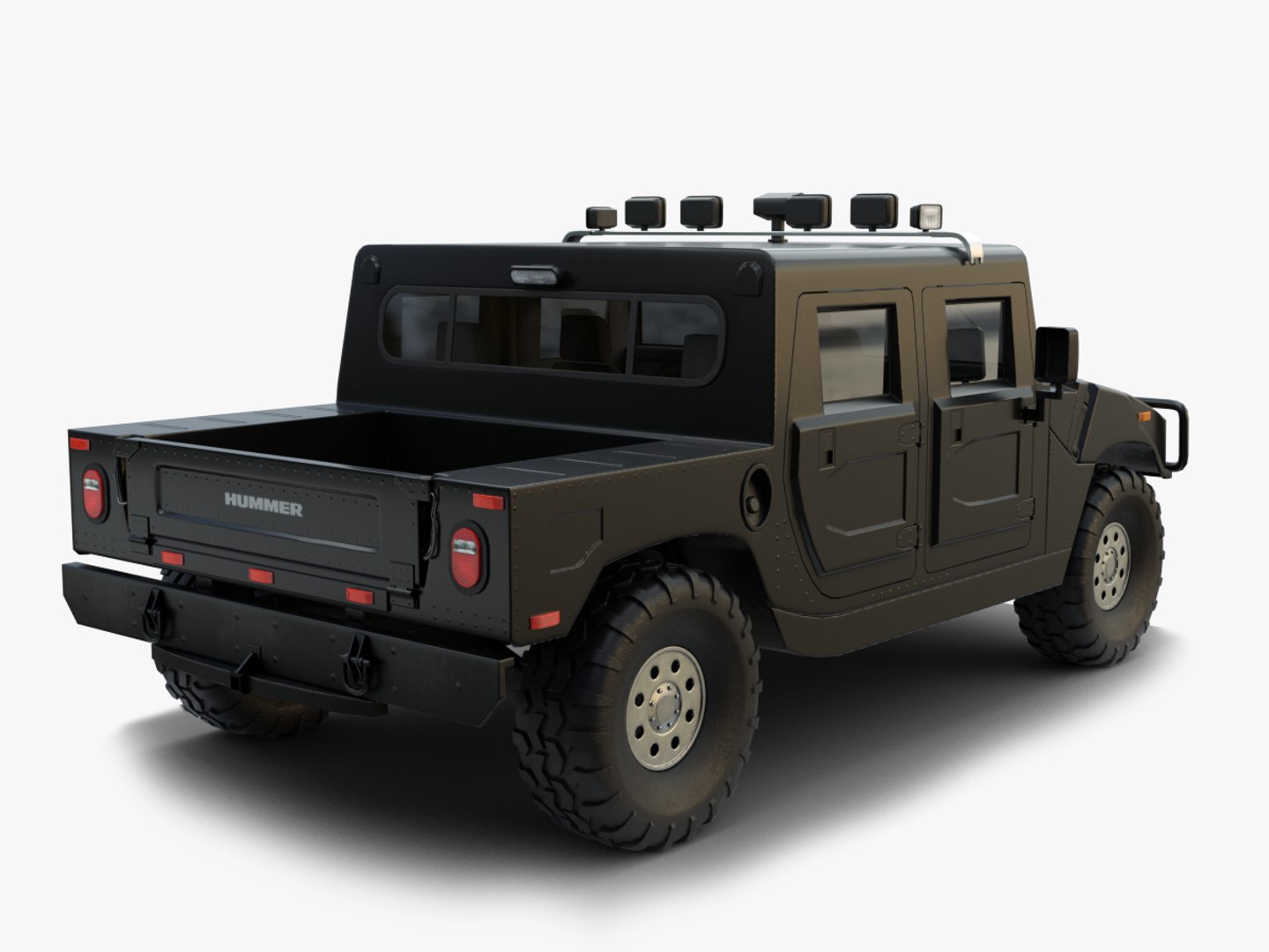 Hummer H1 3D - TurboSquid 1345400