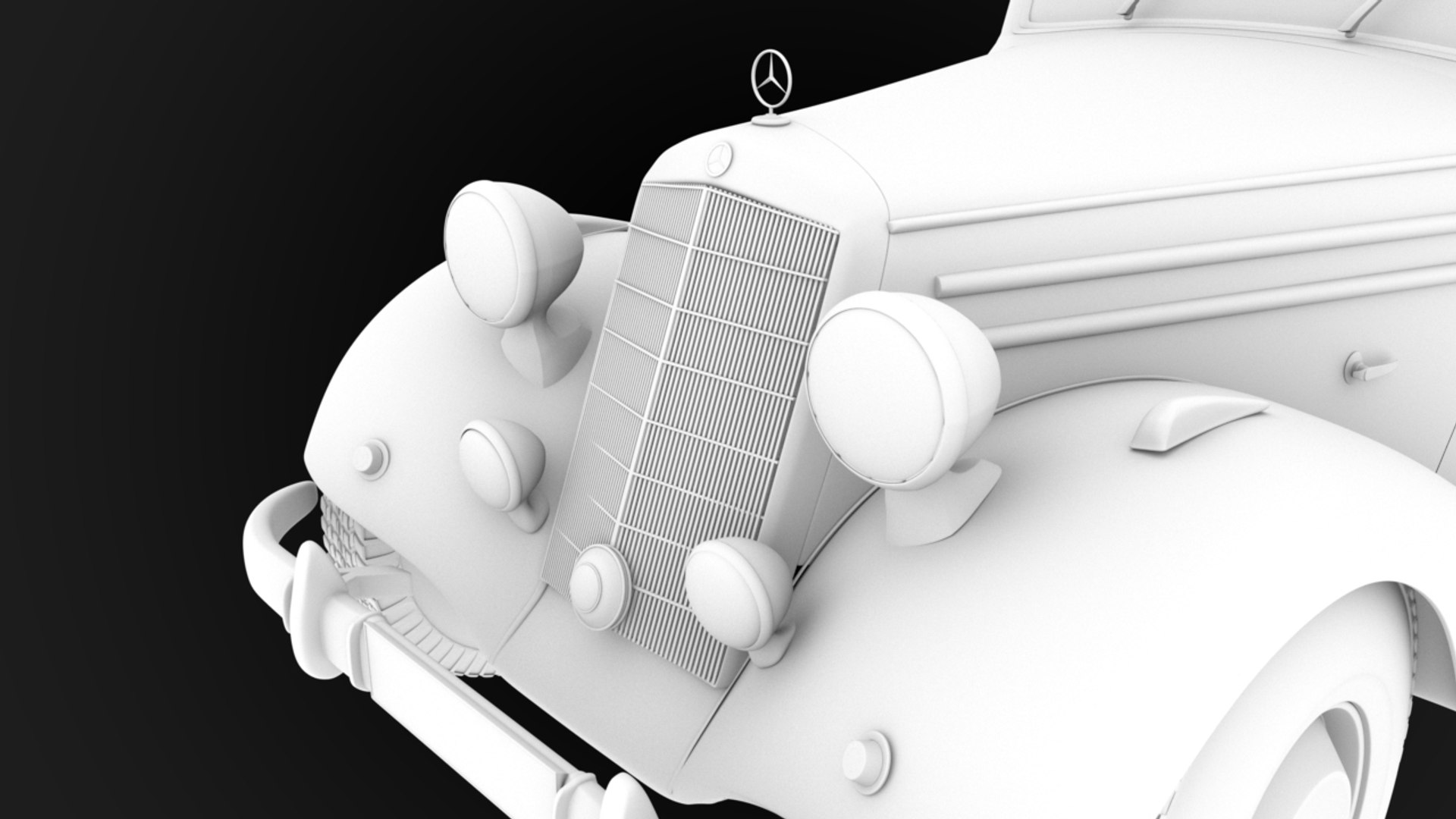 Mercedes Benz 170 Model - TurboSquid 1406038