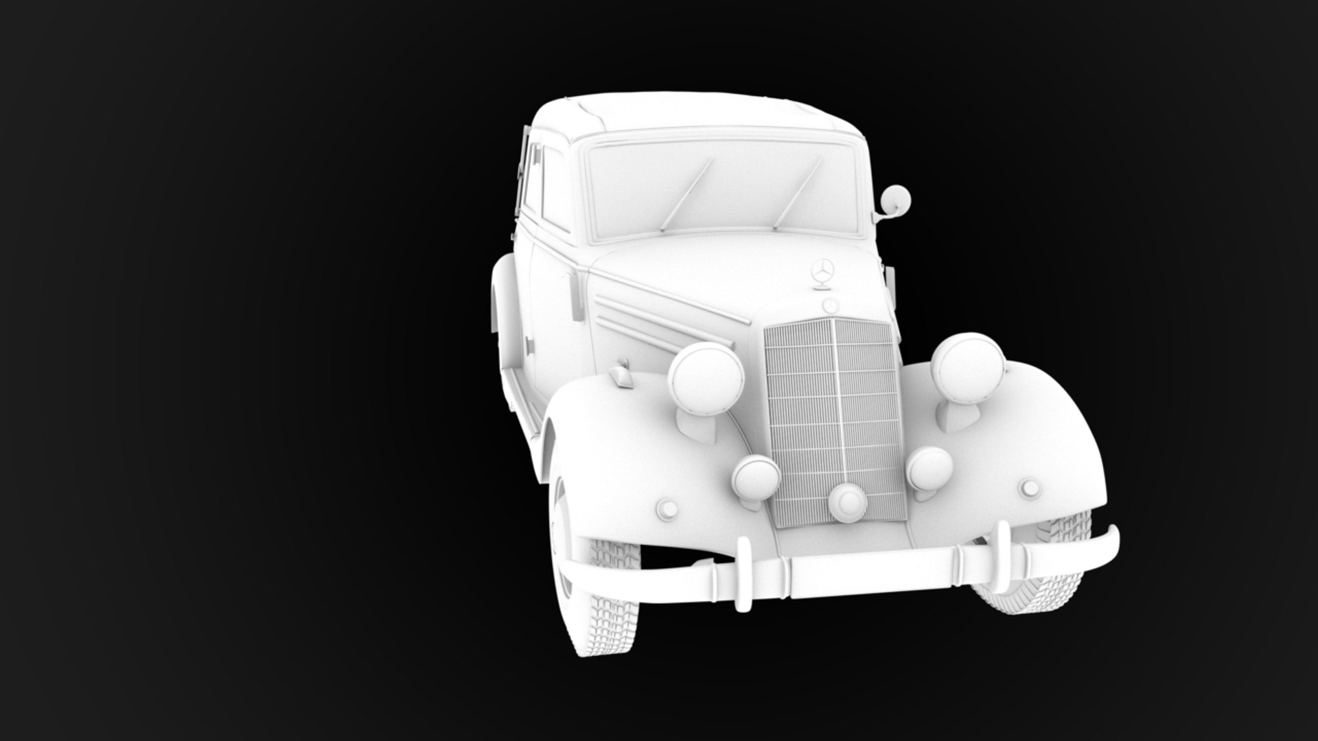 Mercedes Benz 170 Model - TurboSquid 1406038