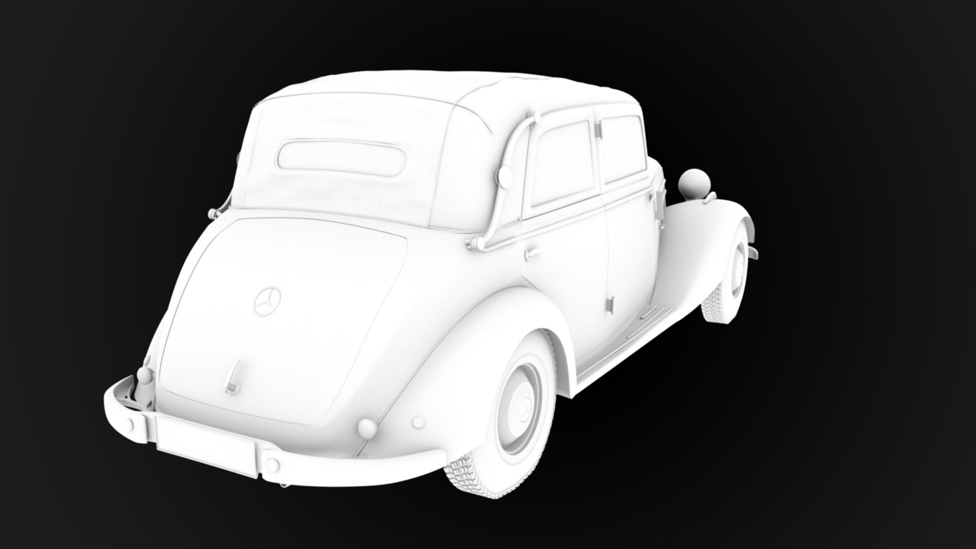 Mercedes Benz 170 Model - TurboSquid 1406038