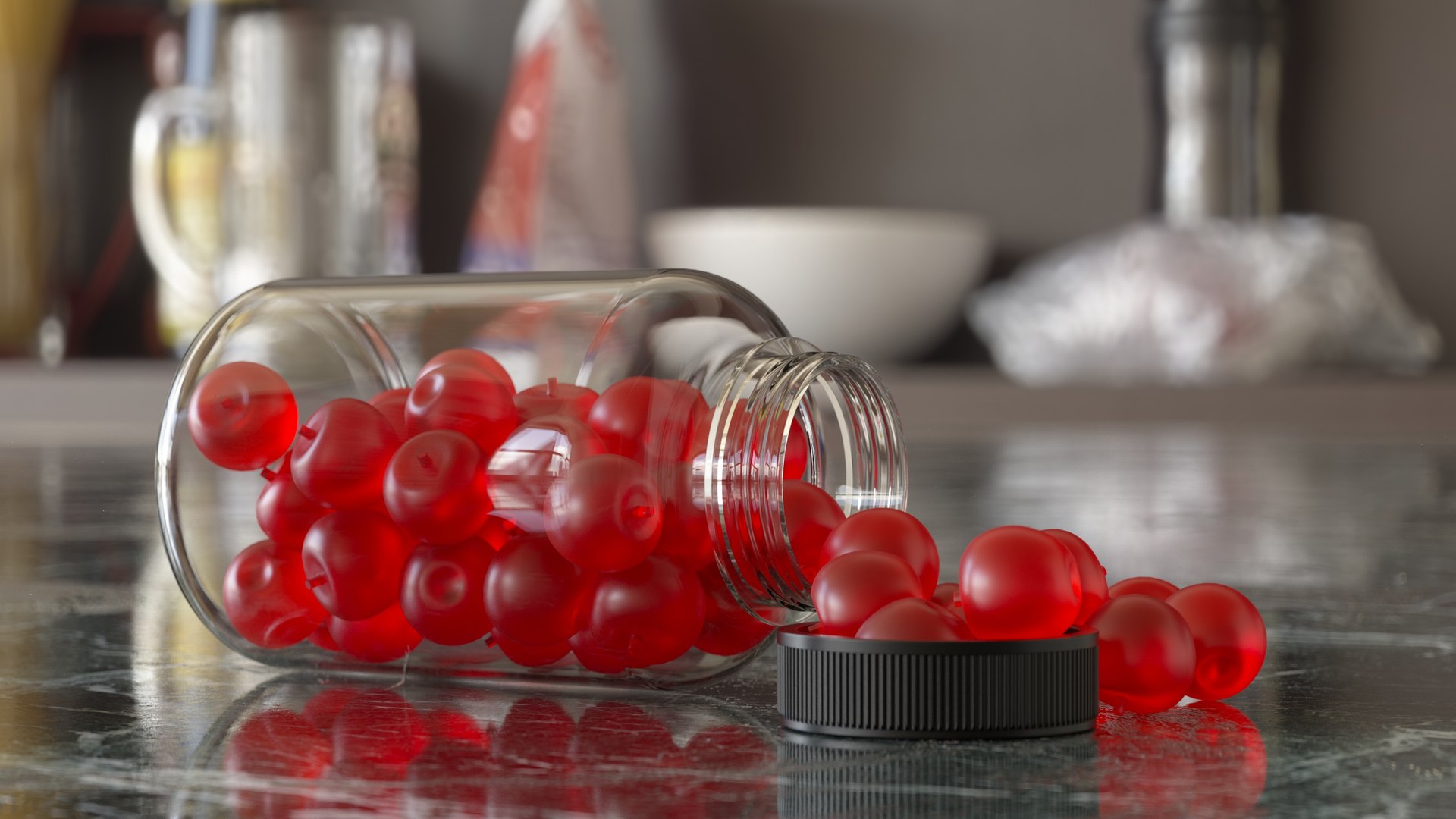 Supplement Gummies Bottle - Apple Cider Gummies 2 Model - TurboSquid ...