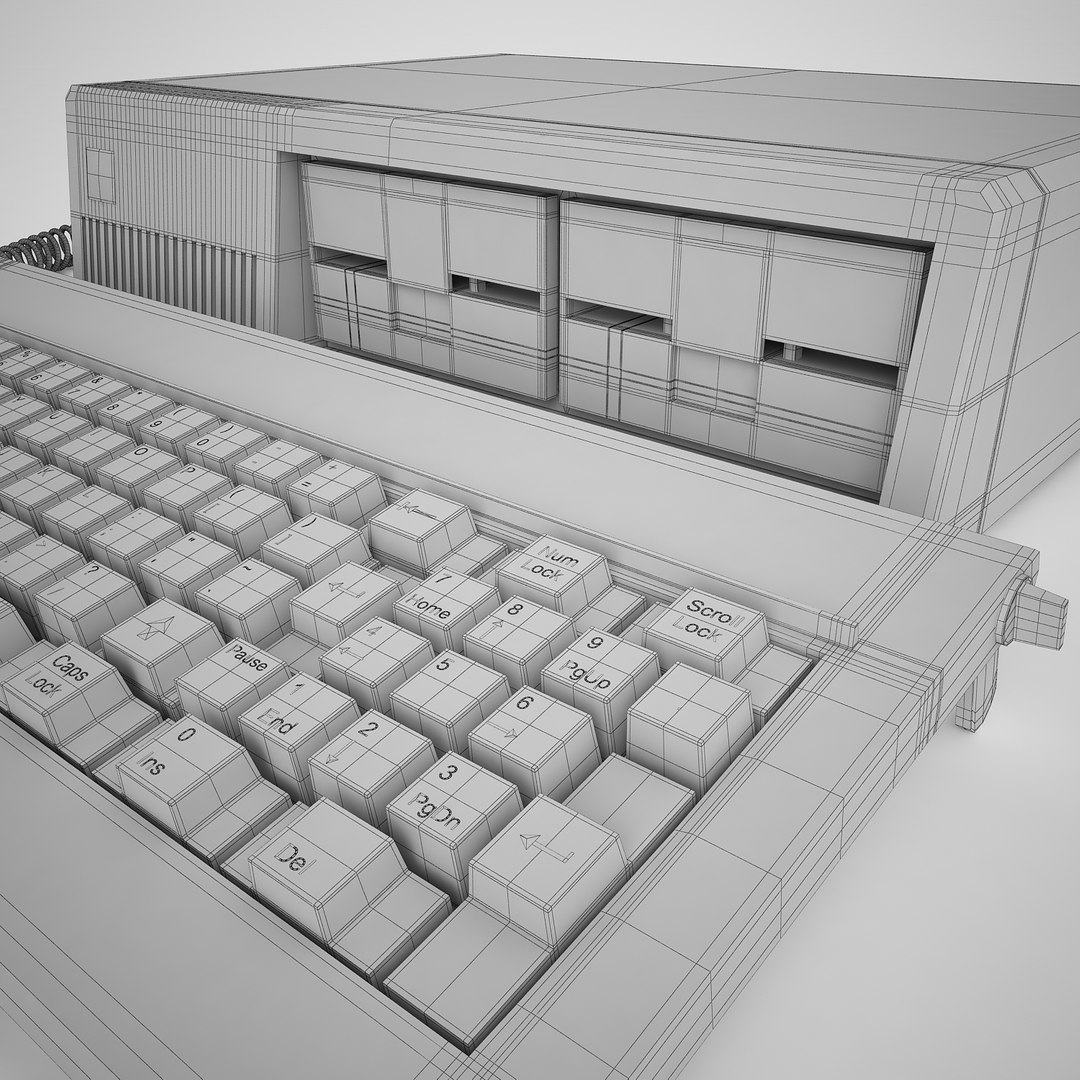 3d Model Ibm Pc Xt
