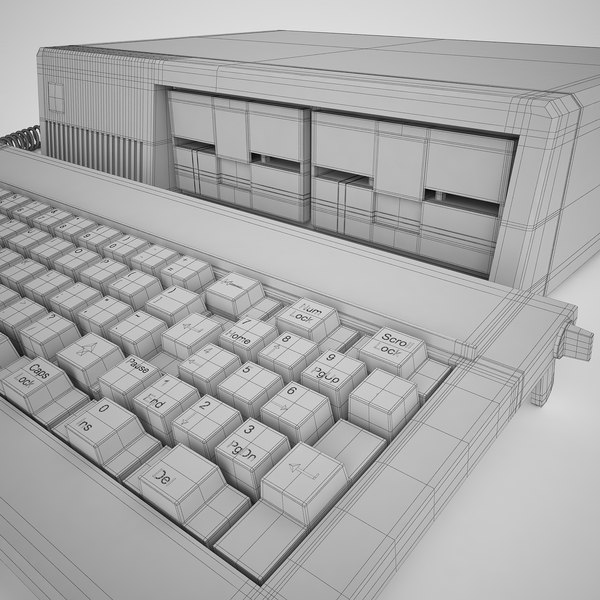 3d model ibm pc xt