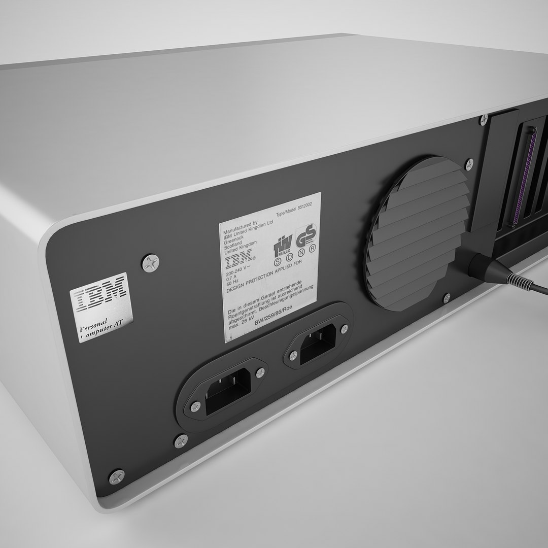 3d Model Ibm Pc Xt