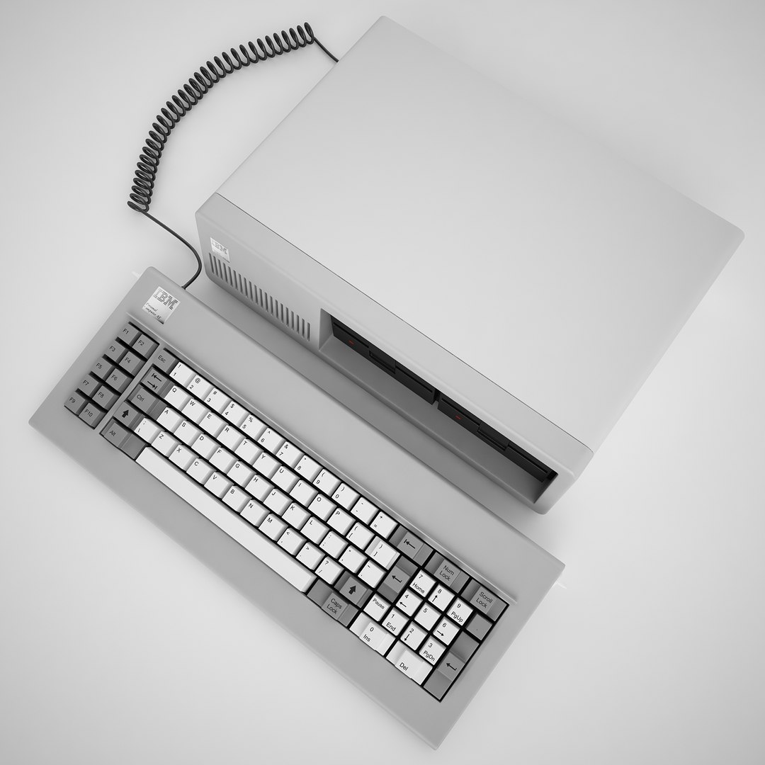 3d Model Ibm Pc Xt