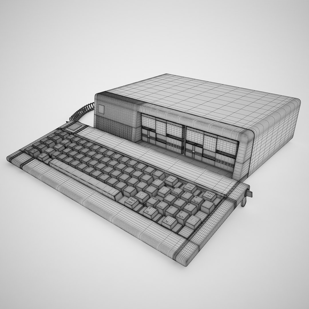3d Model Ibm Pc Xt