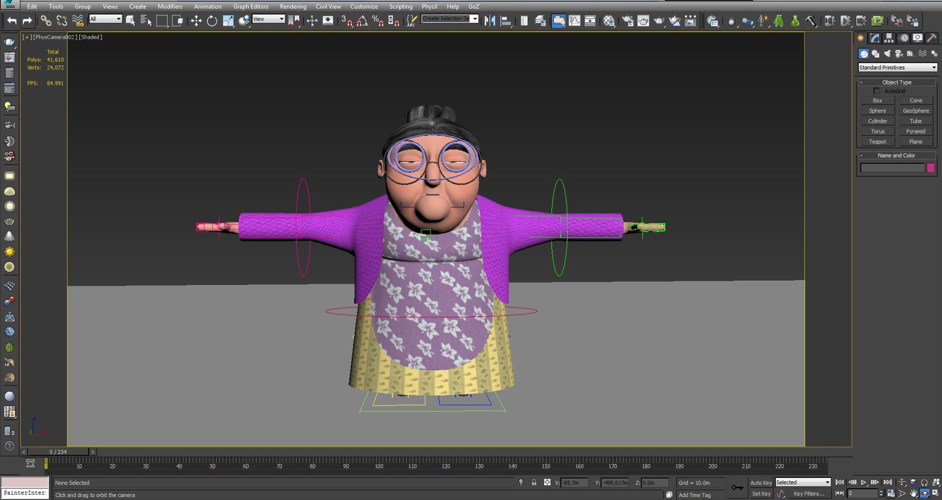 3D Old Lady Model - TurboSquid 1151489