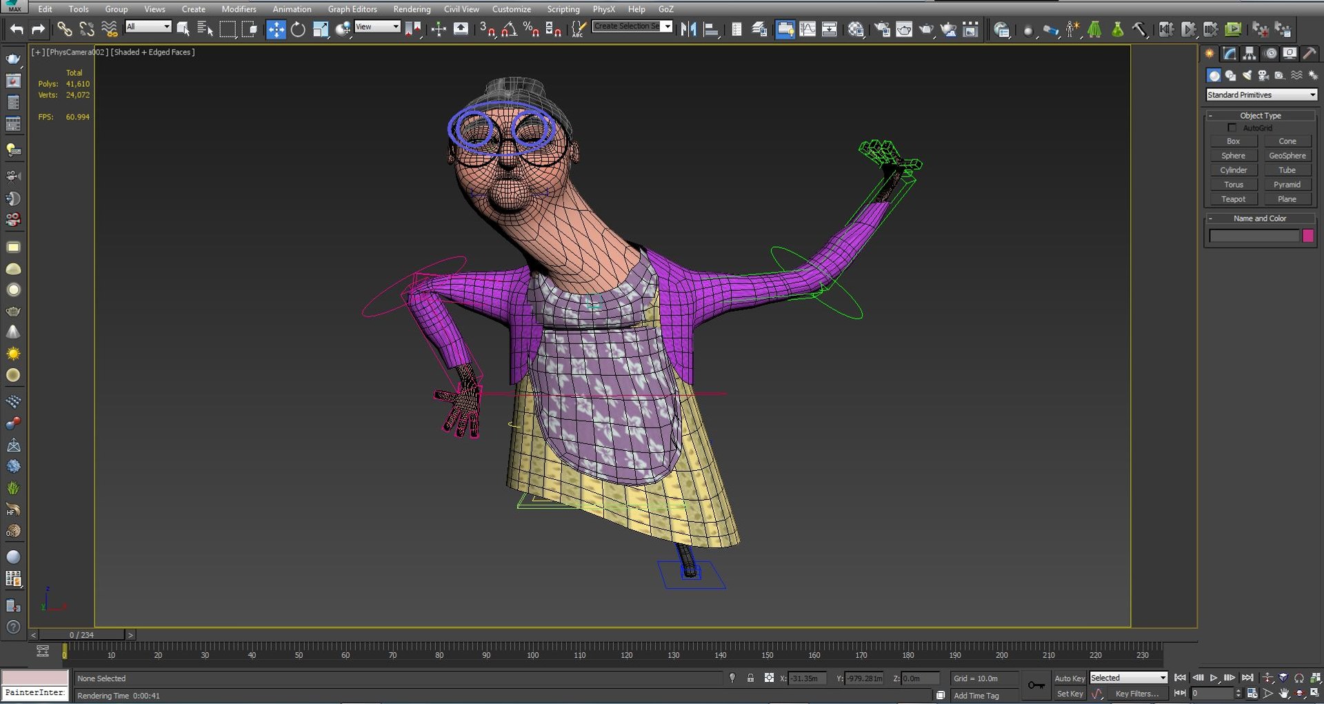 3D Old Lady Model - TurboSquid 1151489