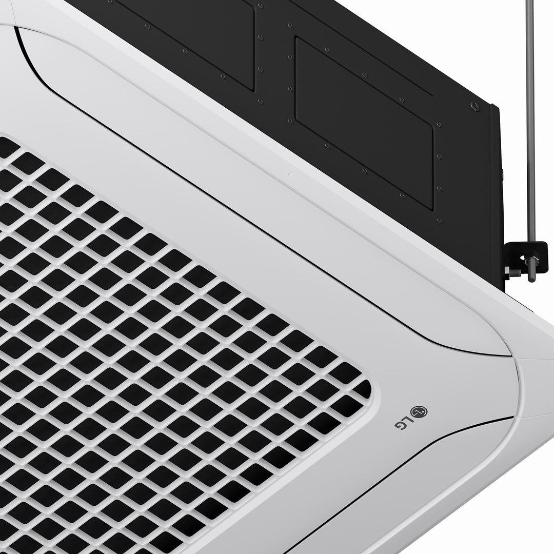 3D LG 4Way Cassette Air Conditioner Model - TurboSquid 1959930