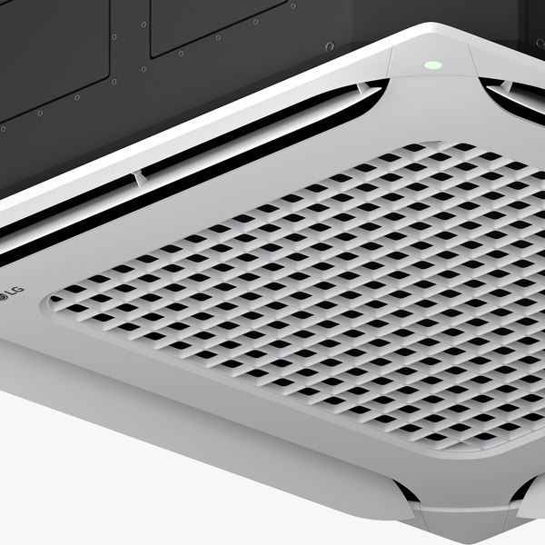 3D LG 4Way cassette air conditioner model - TurboSquid 1959930